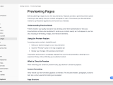 Getting Started Previewing Pages Playbook Docs