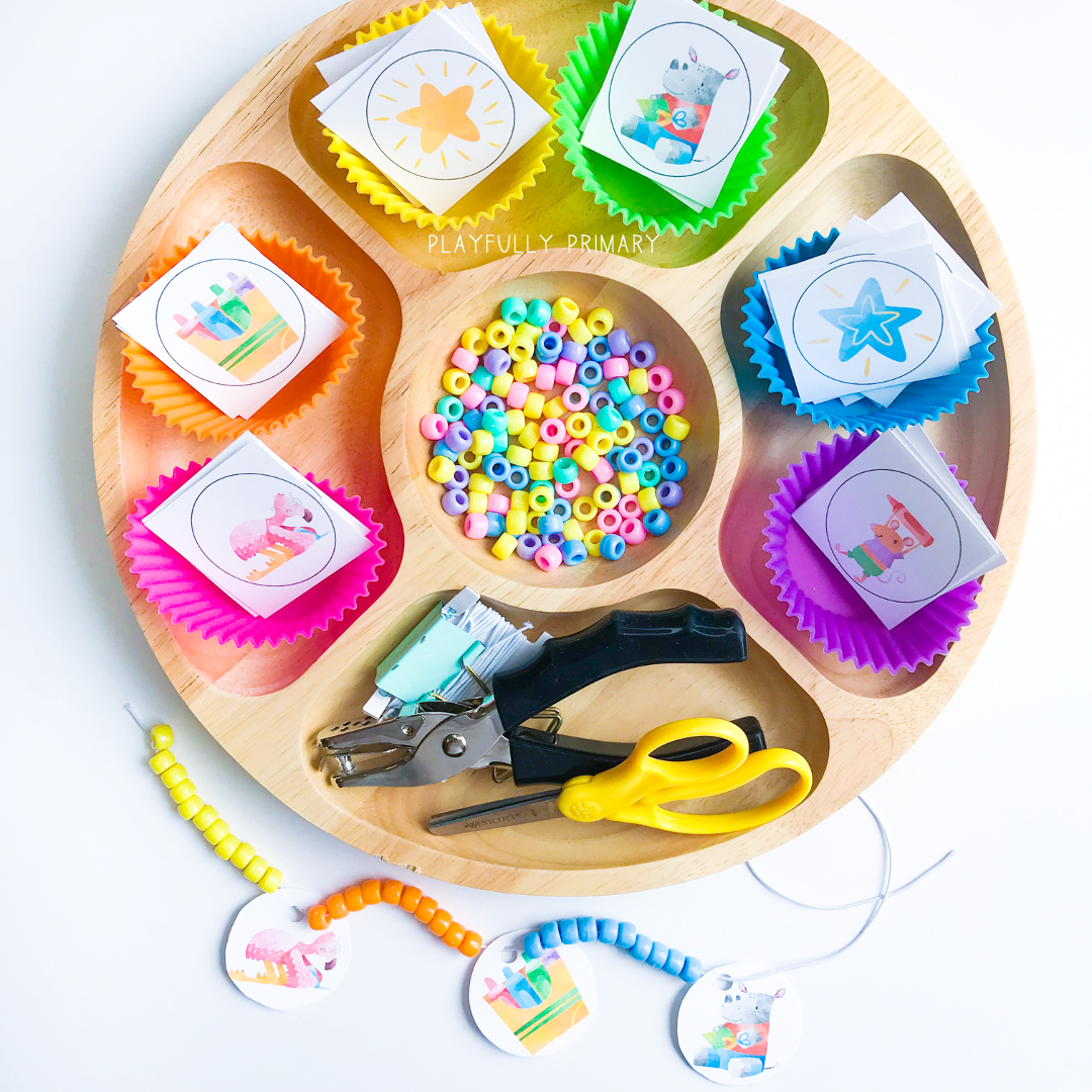 Back to School Fine Motor Activities for PreK, Preschool ...