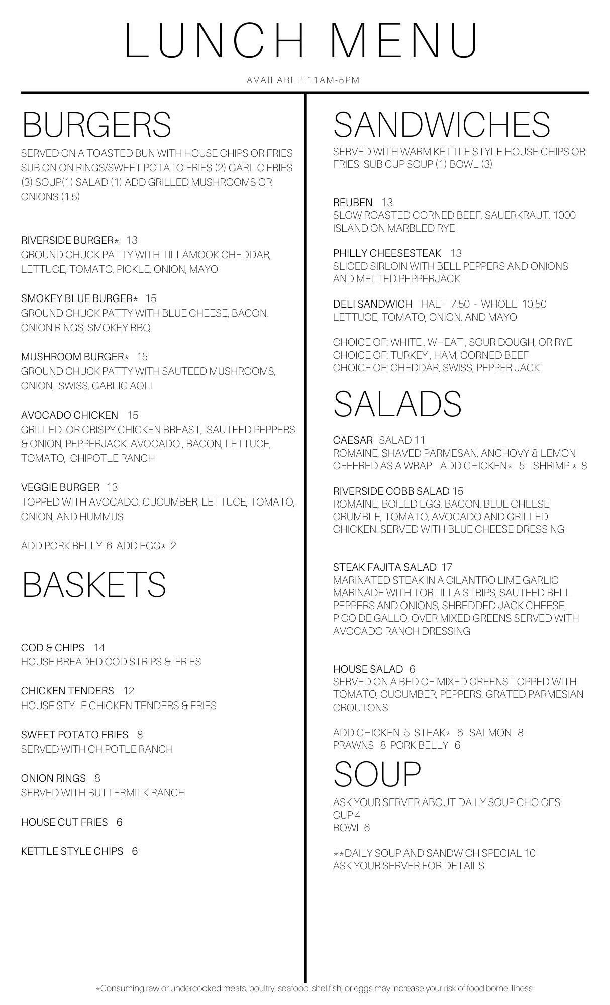 Bistro & Bar - Riverside Golf Club