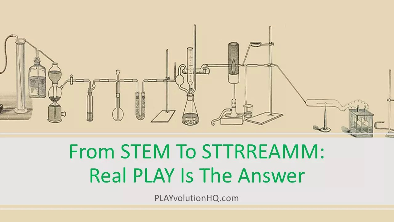 From STEM To STTRREAMM : Real PLAY Is The Answer | Playvolution HQ