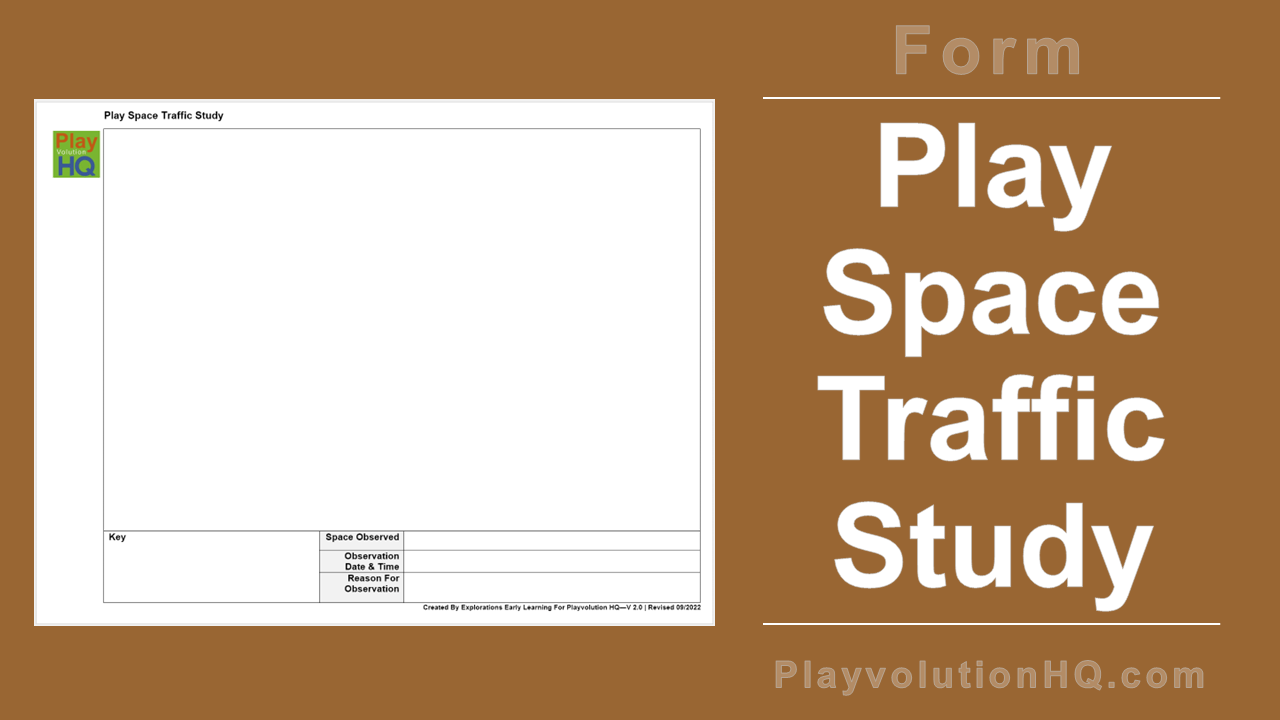 Free Forms | Play Space Traffic Study Form | Playvolution HQ