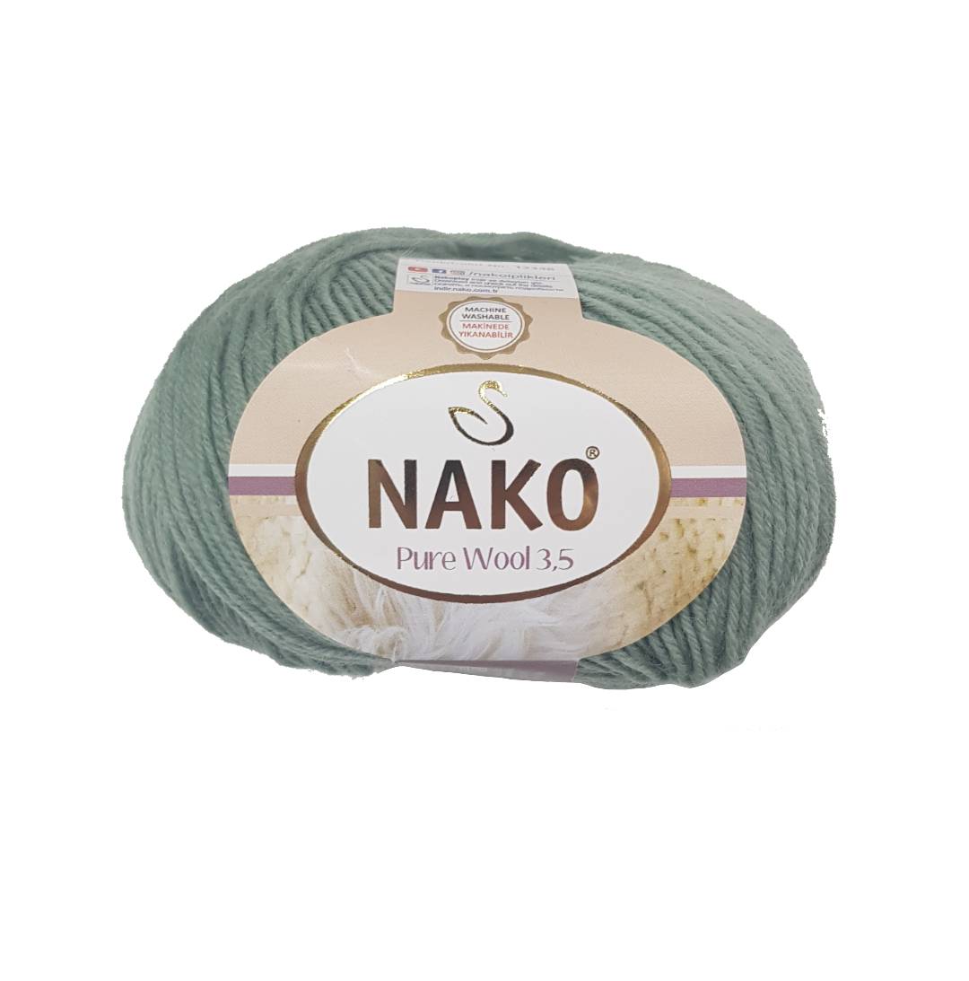 Pure Wool Mint 12348 - PlexiXanthi