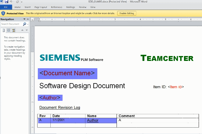 Transparent PLM – Teamcenter Solution for Document Management Challenge ...