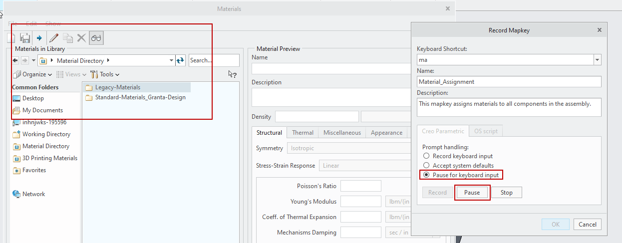 How to use “Mapkeys” to assign materials to different components for ...