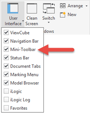 How to Configure Default Templates and Mini-Toolbars OFF by Default ...