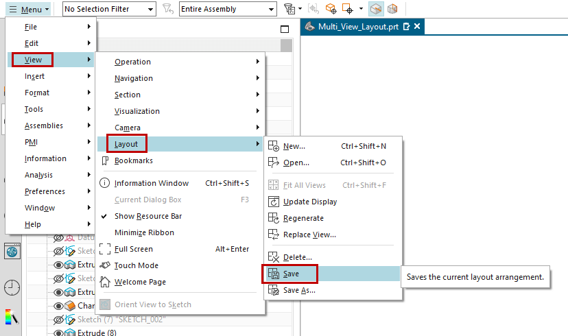 How to use Multi-View Layout in MBD | NX 1953 Series - PLM Tech Talk
