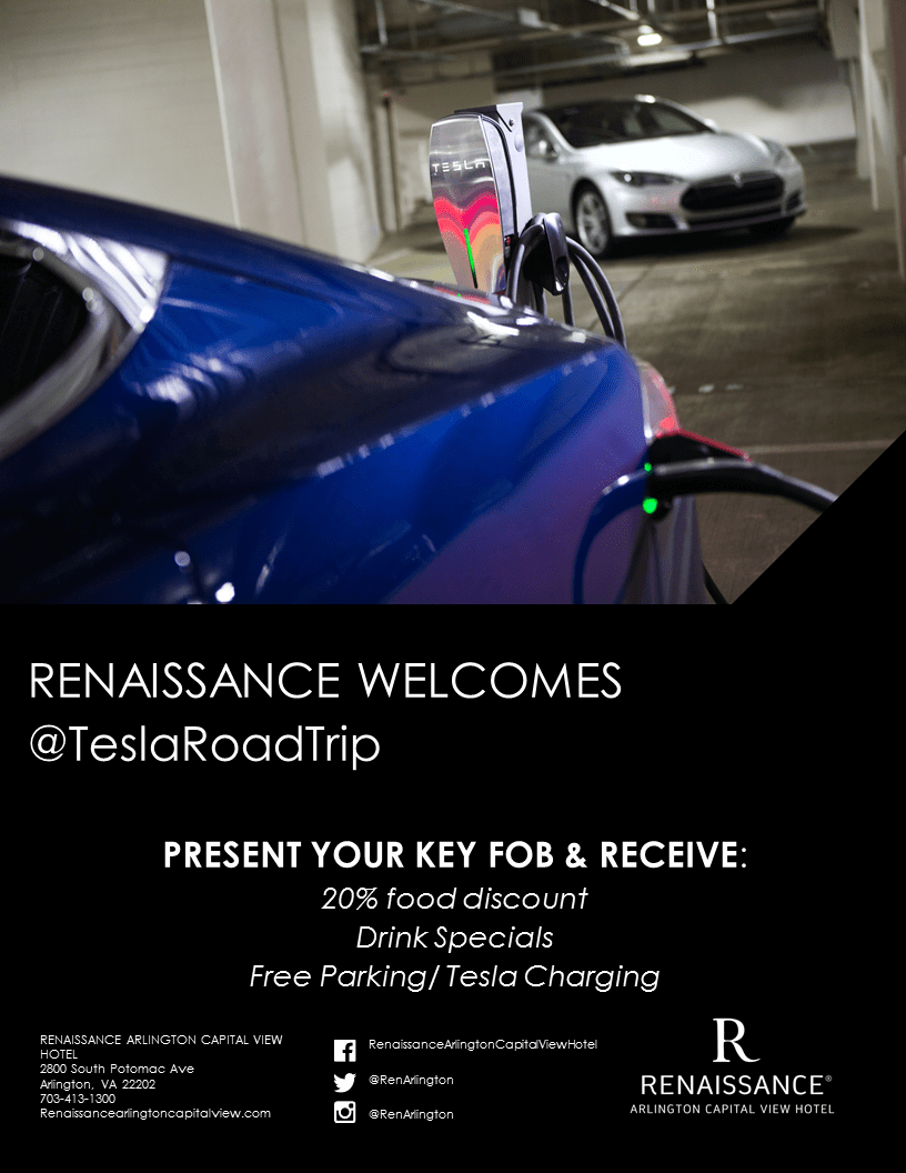 Renaissance Capital View Tesla Destination Charging – Plug-In Sites