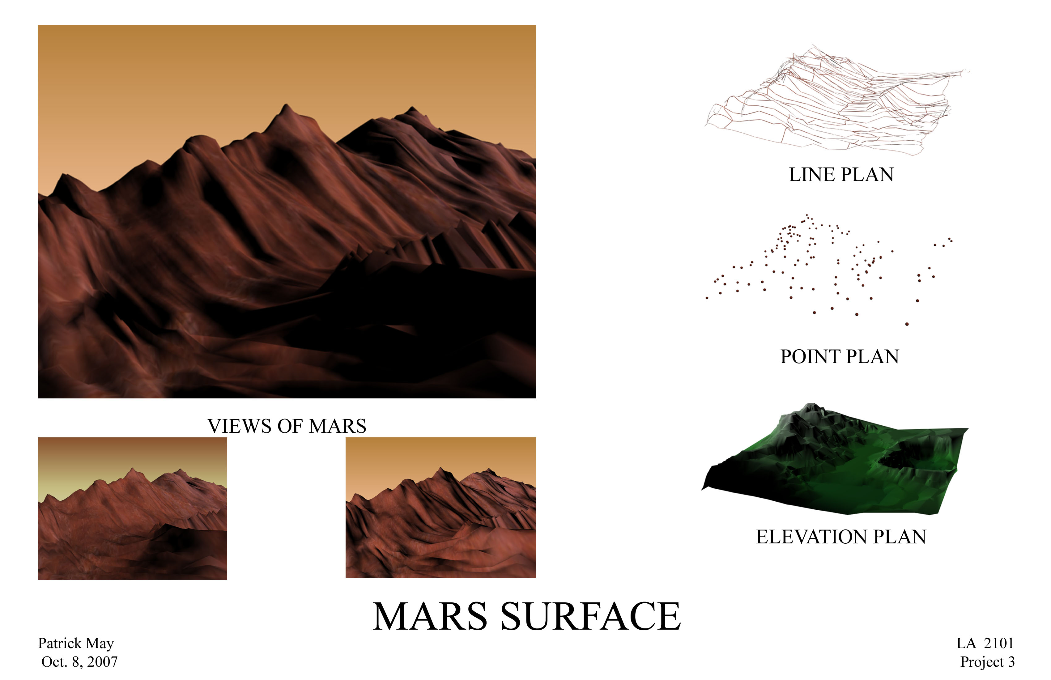 project 3 mars terrain | Pmay4's Weblog