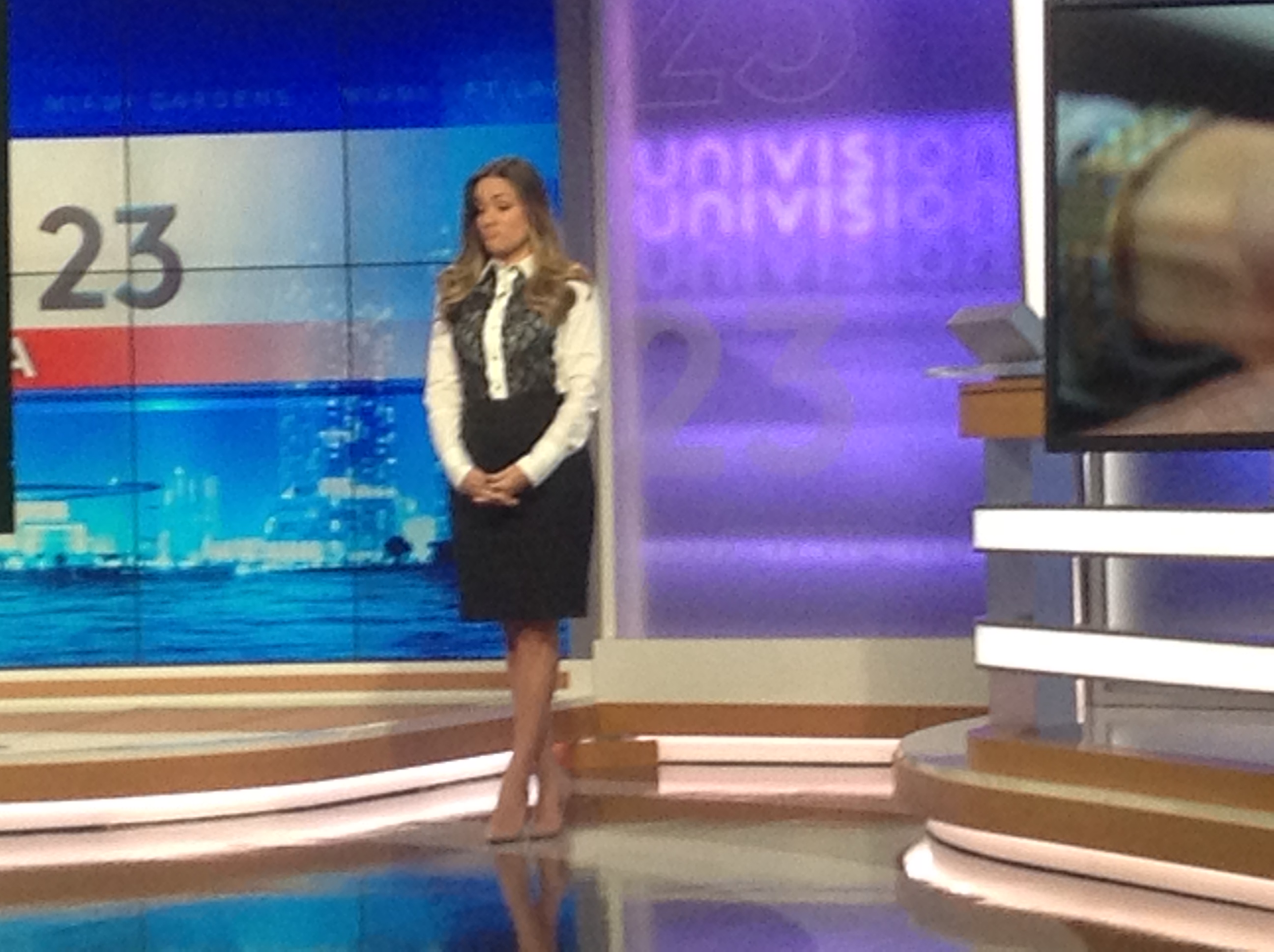 Esto Fue Cuando Hicieron El Nuevo Estudio De Noticias 23 Cuando La ...