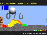 Falling Sand Game Template Pixel Simulation