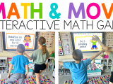 Math Move An Exciting Interactive Math Game For Elementary