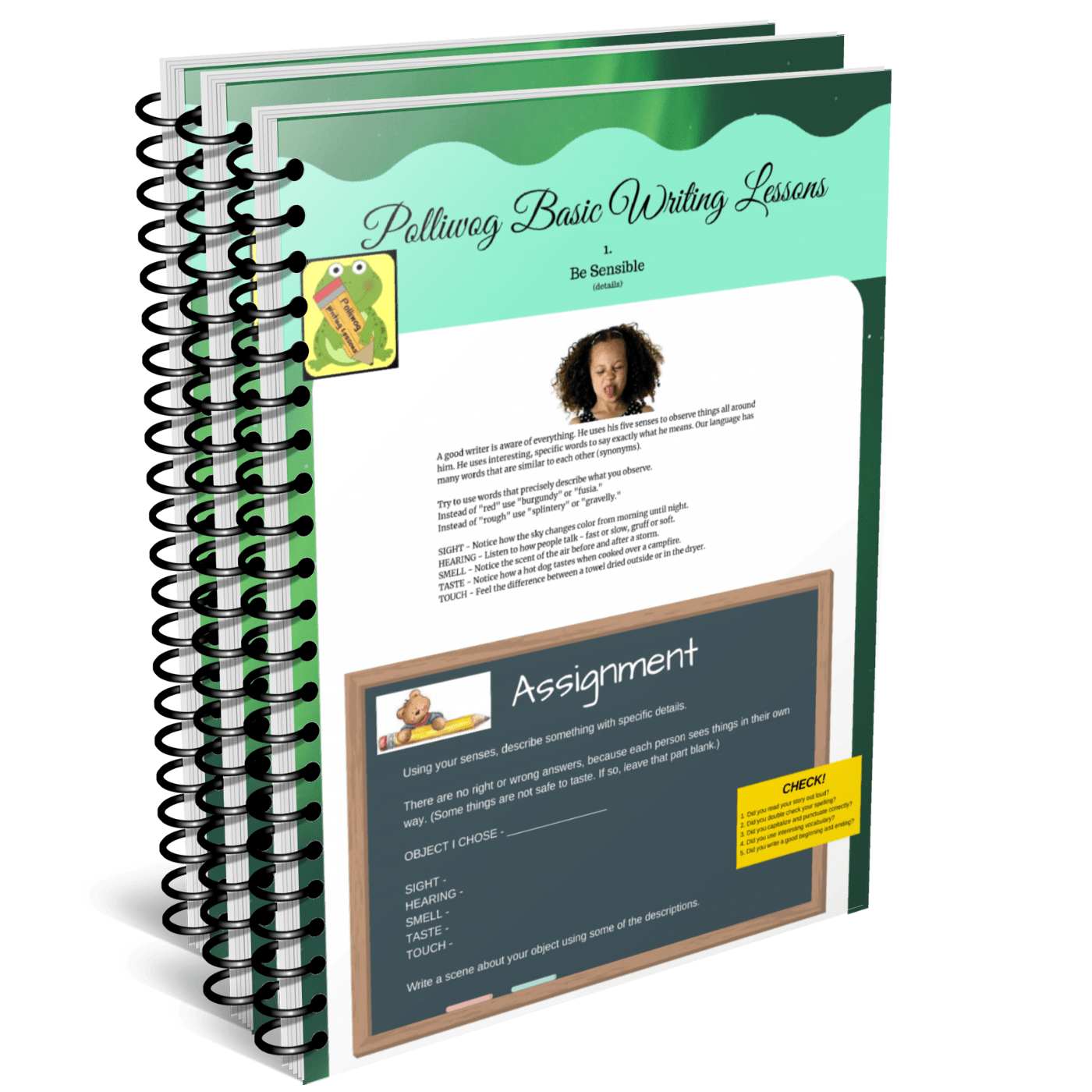 SAMPLE Basic Writing Lessons | Polliwog Pages