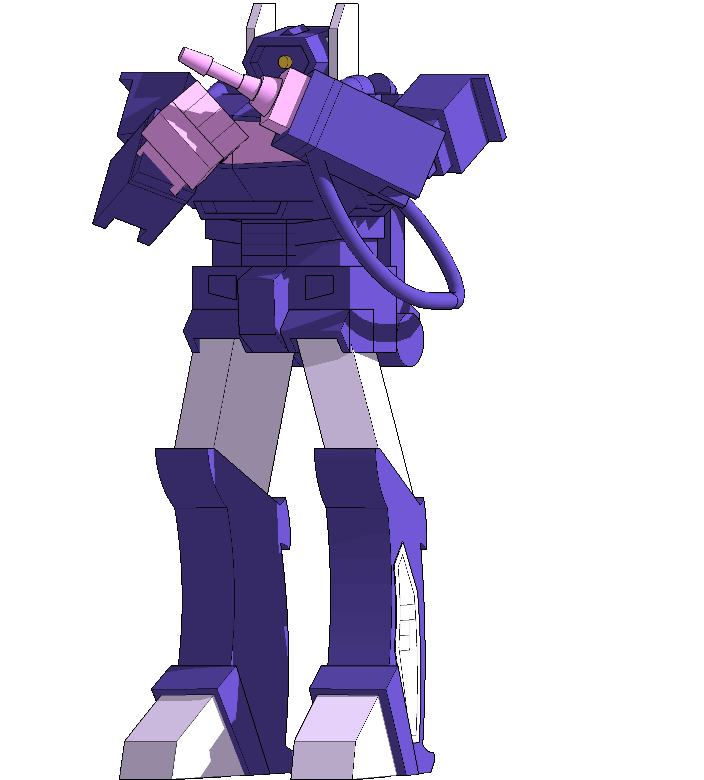 D04.22 Shockwave – Light Punch – Transformers Retro Pixel Art