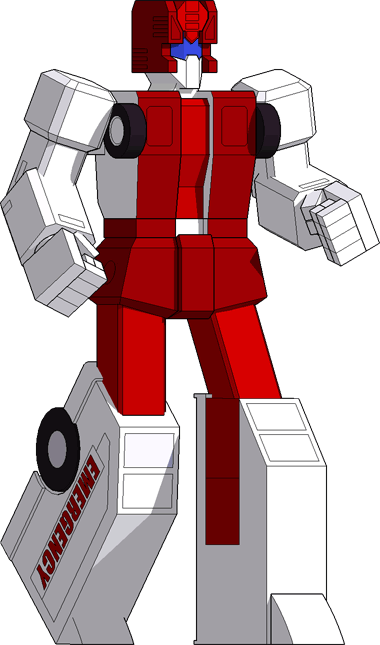 First Aid – Transformers Pixel Art & GANIRON BEAT'EM UP
