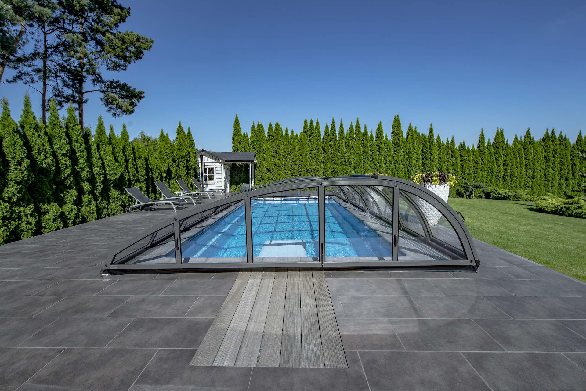 SWIMMING POOL ENCLOSURE ECLIPSE - www.PoolDo.com