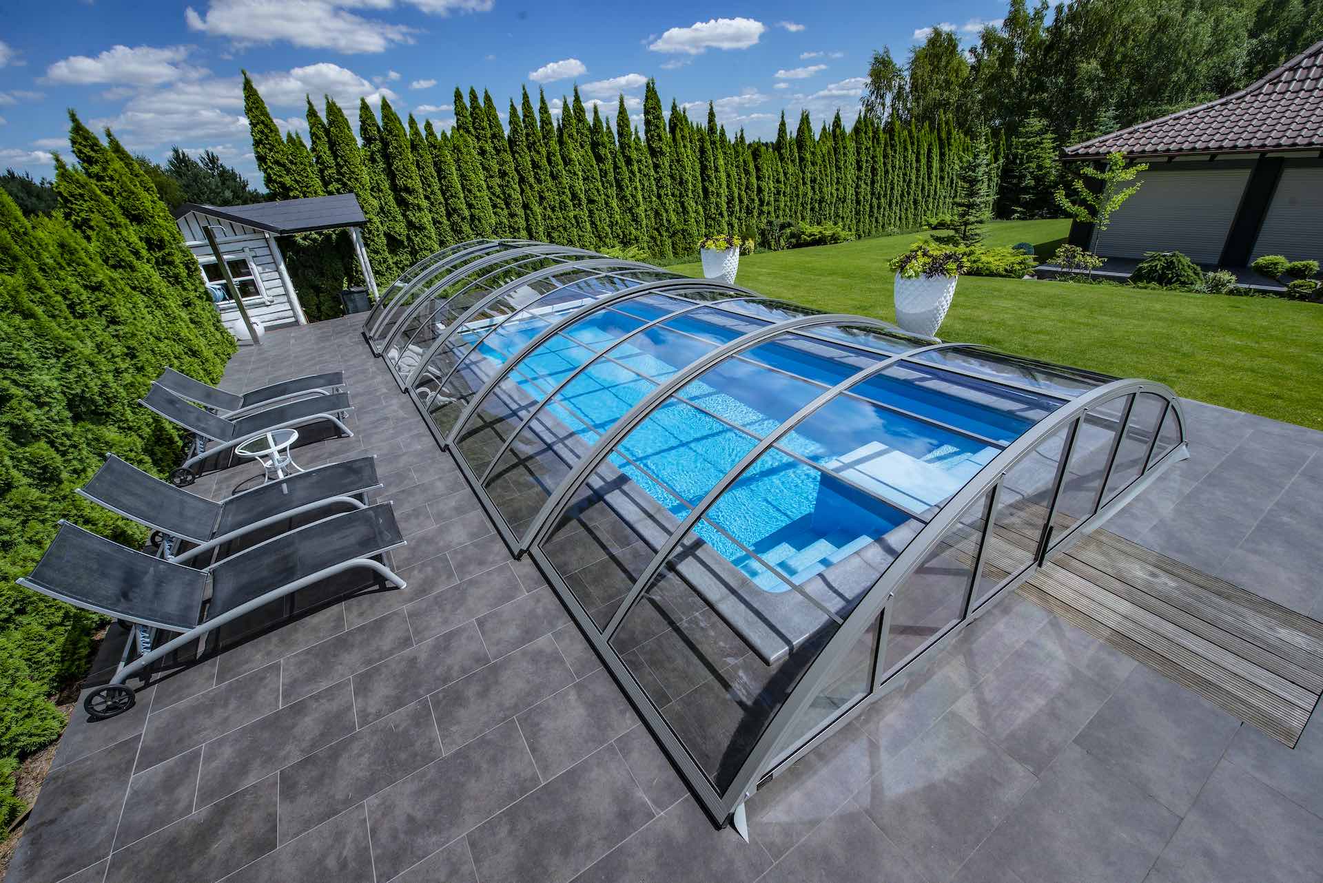 SWIMMING POOL ENCLOSURE ORBIT - www.PoolDo.com