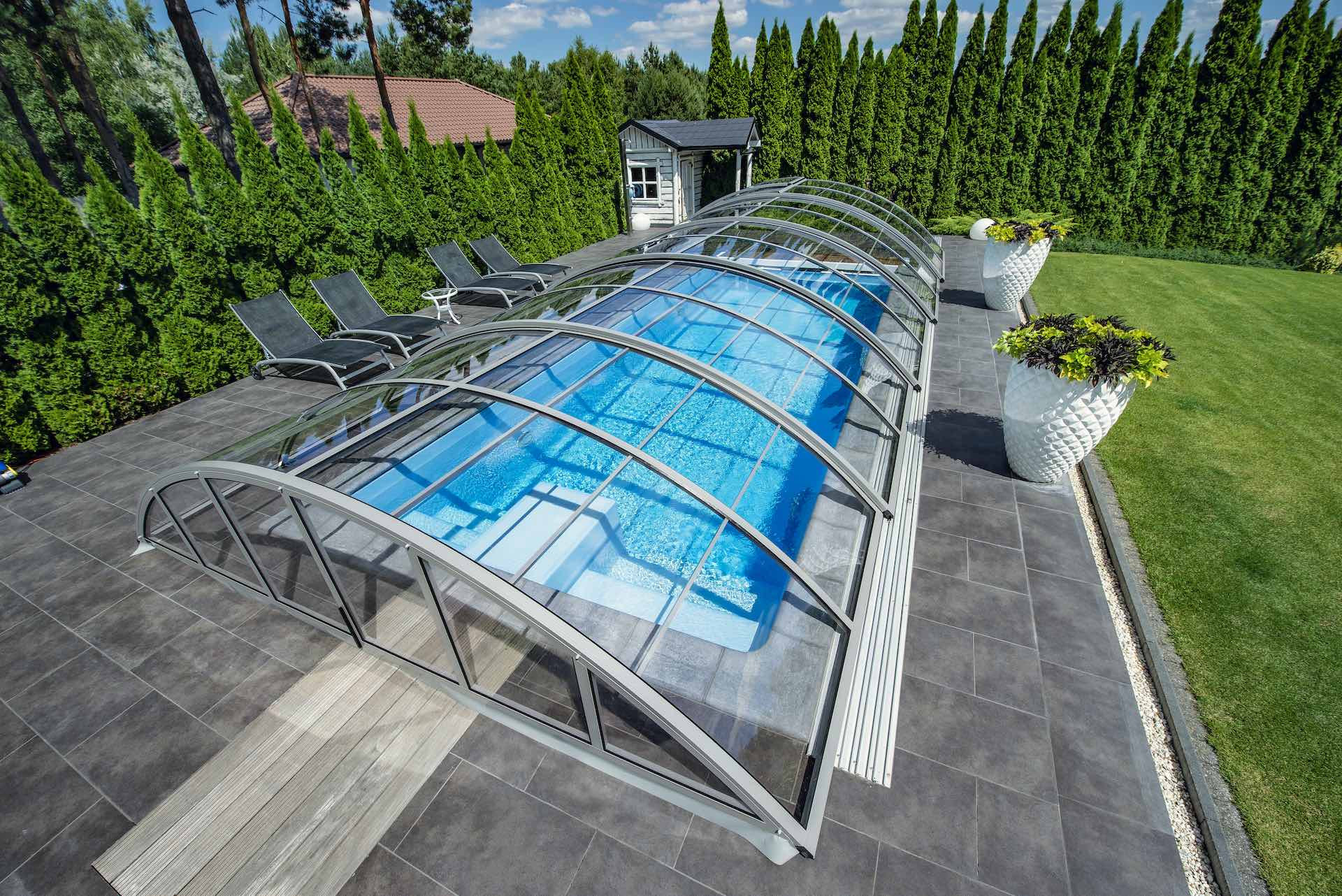 SWIMMING POOL ENCLOSURE ORBIT - www.PoolDo.com