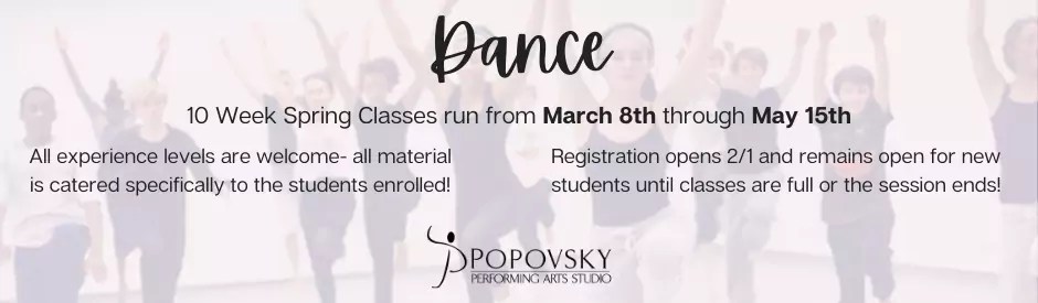 Dance Spring – Popovsky Performing Arts Studio