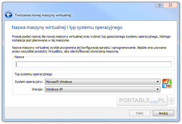 VirtualBox 7.1.12 Portable - Portable info PL