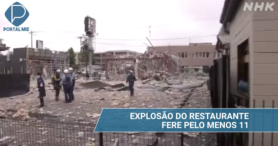 Explosão do restaurante fere pelo menos 11 pessoas - Portal Mie