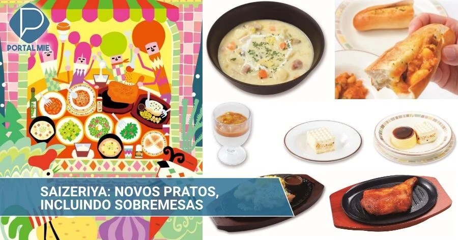 Saizeriya estreia novo menu com muitas delícias – Portal Mie