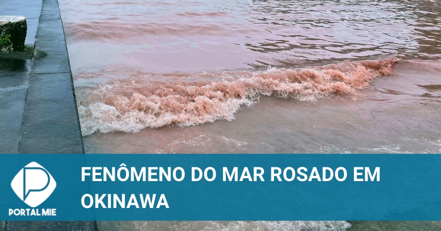 Fenômeno do mar rosado em Okinawa – Portal Mie