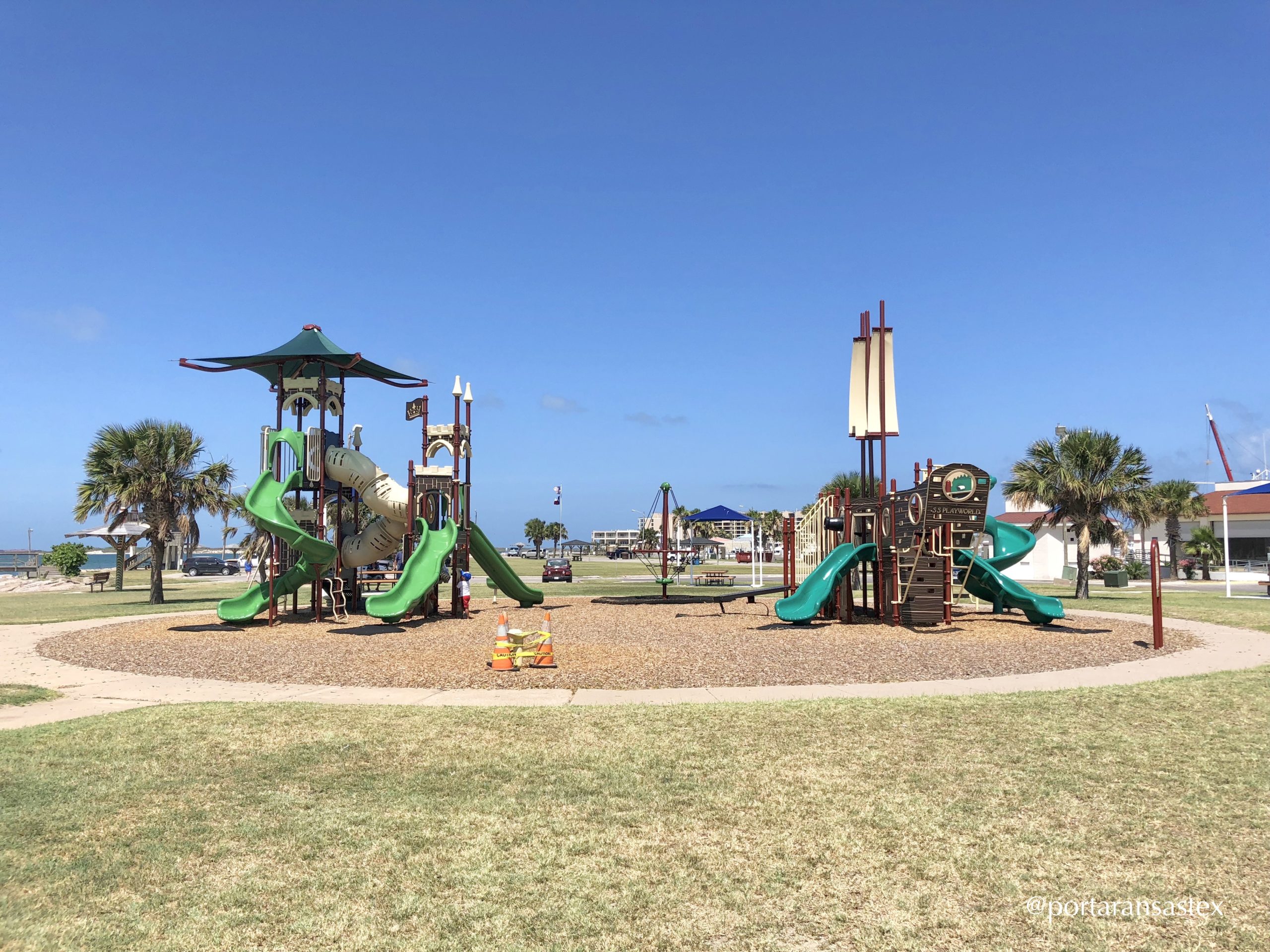 Enjoy the View from Roberts Point Park in Port Aransas • Port Aransas ...