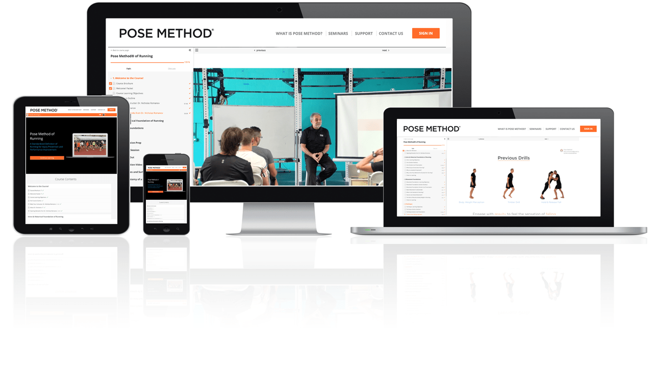 Improve Your Running Technique with the Pose Method®.