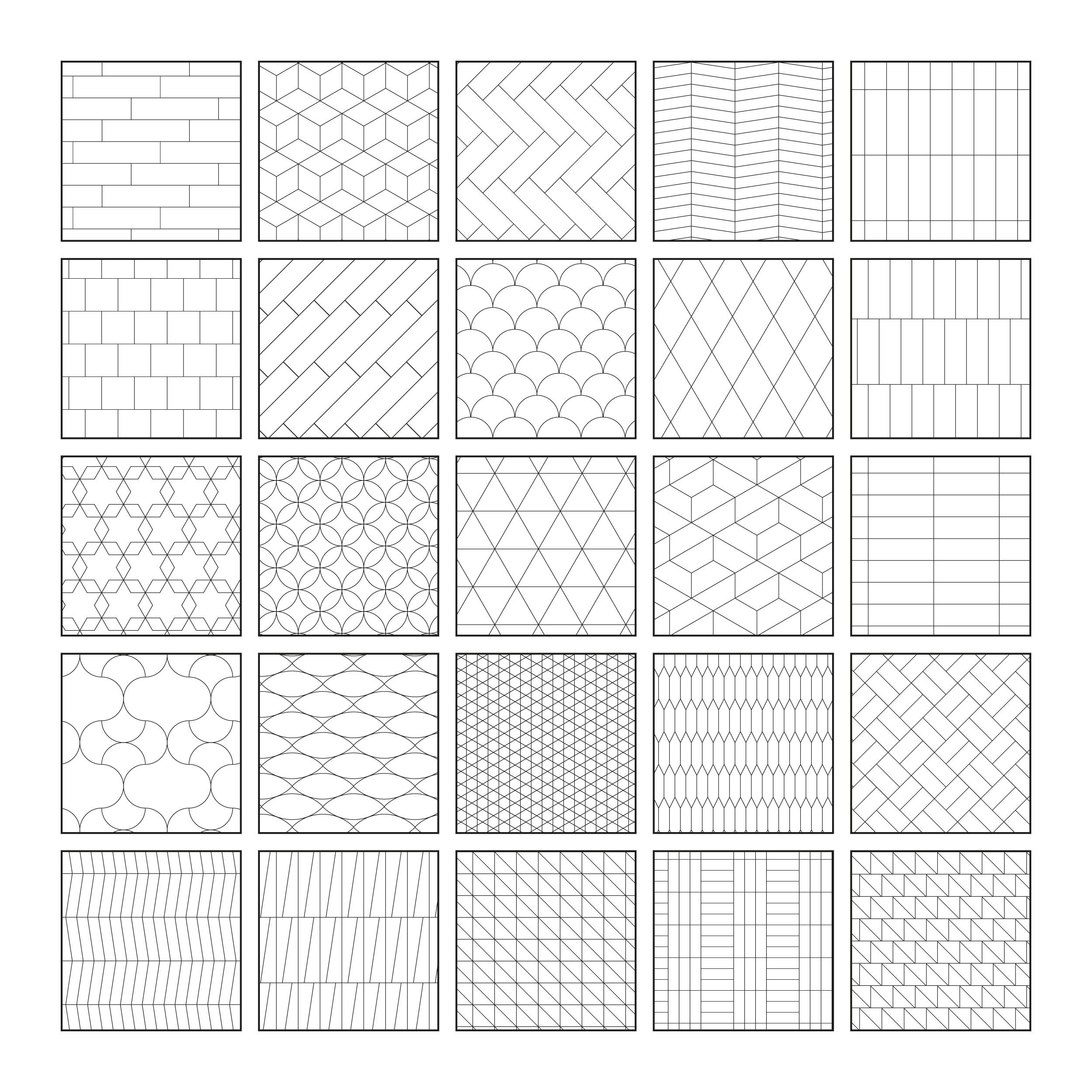 Illustrator Pattern Library Tiles