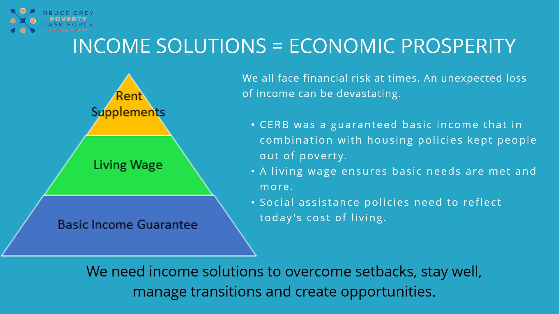 Income Security – Bruce Grey Poverty Task Force