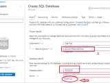 Create Azure Sql Database In Azure Portal Power Bi Docs