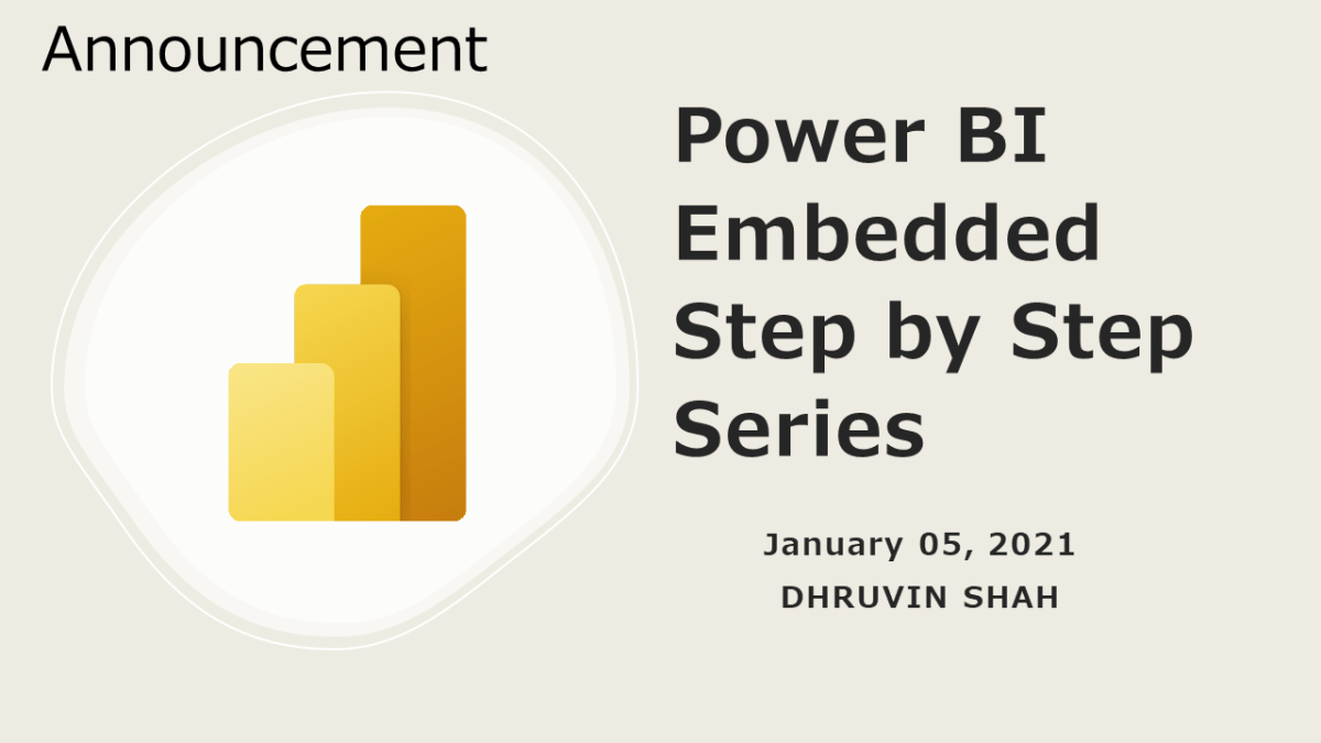 Power BI Embedded Step By Step Series ASP NET SDK Power Platform Power BI Embedded Step By Step Series ASP NET SDK Power Platform