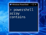 Exploring Powershell Array Of Arrays A Simple Guide