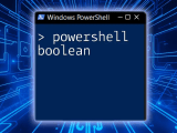 Mastering Powershell Boolean Logic In A Nutshell