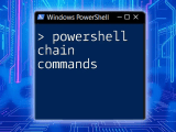 Mastering The Powershell Show Command A Quick Guide