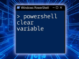 Powershell Clear Error Variable An Easy Guide