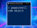 Mastering Powershell Custom Objects For Effortless Scripting