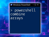 Powershell Ordered Array A Quick Guide
