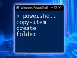 Effortless File Transfers Powershell Copy Item Exclude