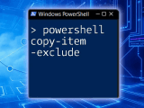 Effortless File Transfers Powershell Copy Item Exclude