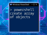 Powershell Reverse Array A Simple Guide To Reversing Arrays