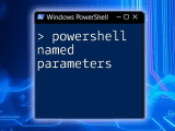 Powershell Validate Parameter A Quick Overview