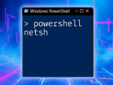 Mastering Powershell Objects A Quick Guide