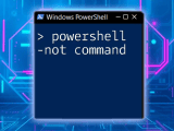 Mastering The Powershell Windows Update Command Effortlessly