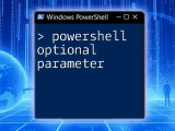 Powershell Validate Parameter A Quick Overview