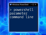 Mastering Powershell Named Parameters For Effortless Commands