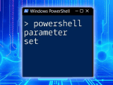 Powershell Validate Parameter A Quick Overview