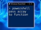 Powershell Export Array To Csv A Quick Guide