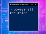 Mastering Powershell Recursion A Step By Step Guide