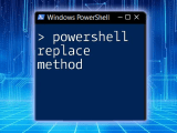 Mastering The Powershell Replace Method For Quick Text Changes